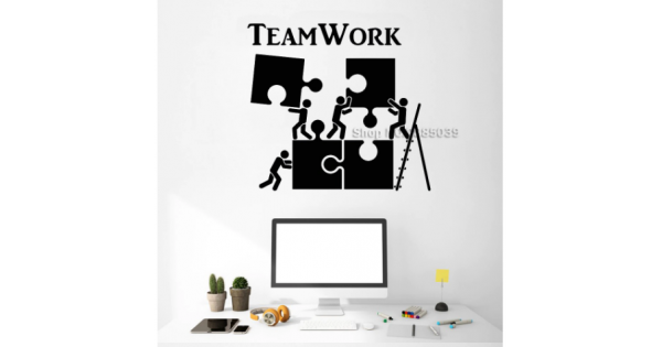 Team Work Duvar Sticker